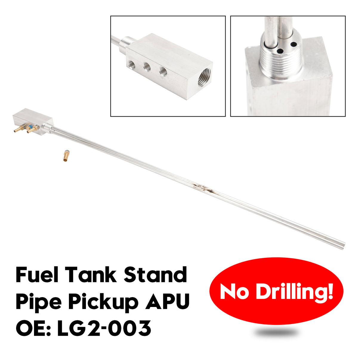 No Drilling Fuel Tank Stand Pipe Pickup APU LG2-003 Fuel Tanks Generic ...