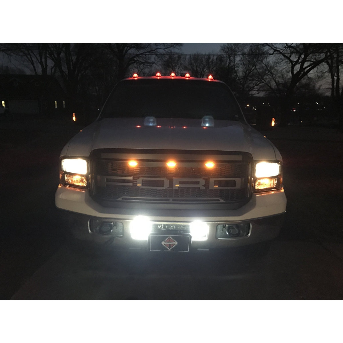 1999-2004 F250 F350 F450 F550 Excursion Ford Raptor Style Grill Replac ...