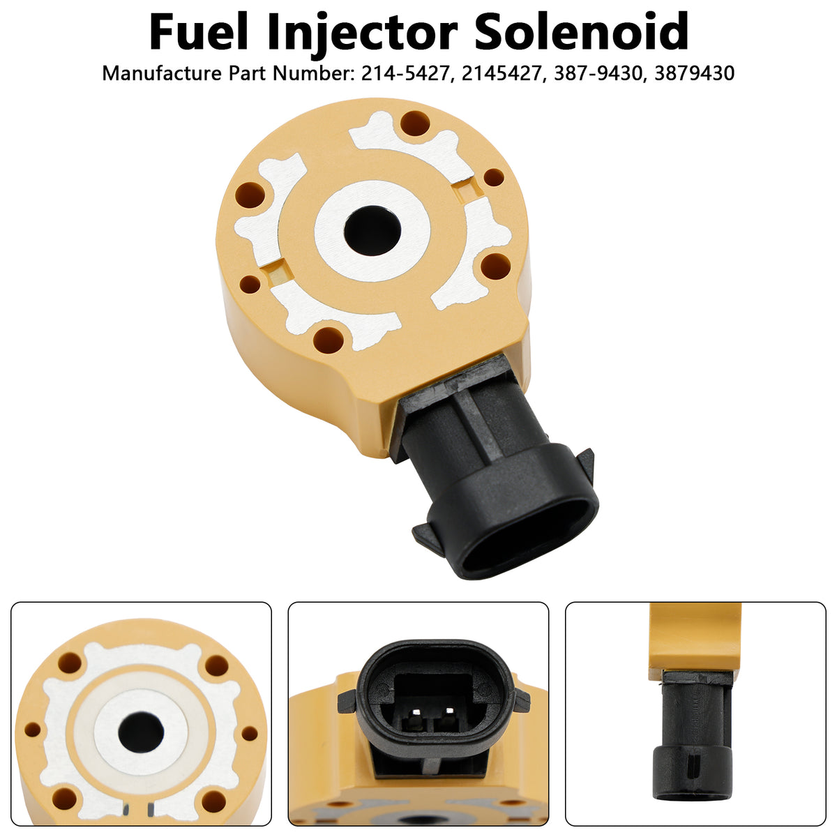 Caterpillar CAT C7 C9 10R4761 Diesel Fuel Injector Solenoid 214-5427 3 ...