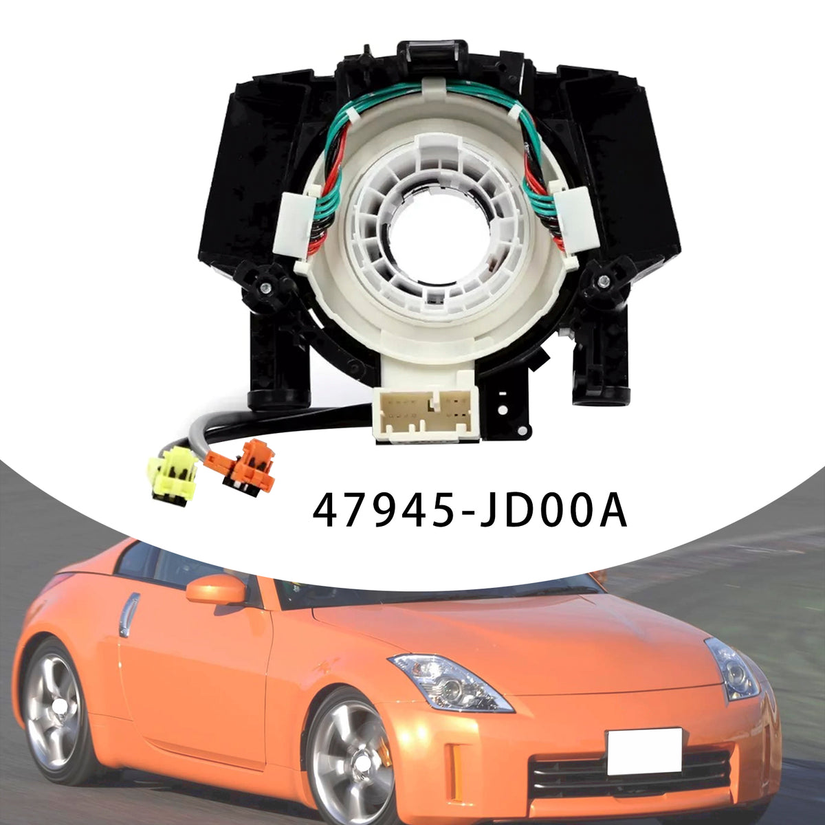 2014-2019 Nissan Frontier Clock Spring 47945-JD00A Generic | UCarPart