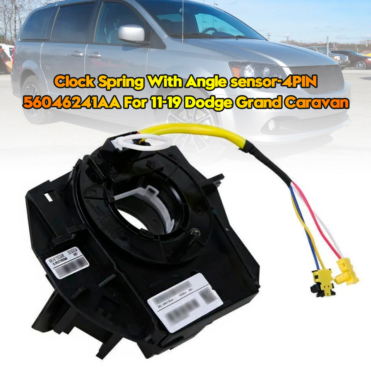2011-2019 Dodge Grand Caravan Clock spring with Angel Sensor-4Pins 560 ...