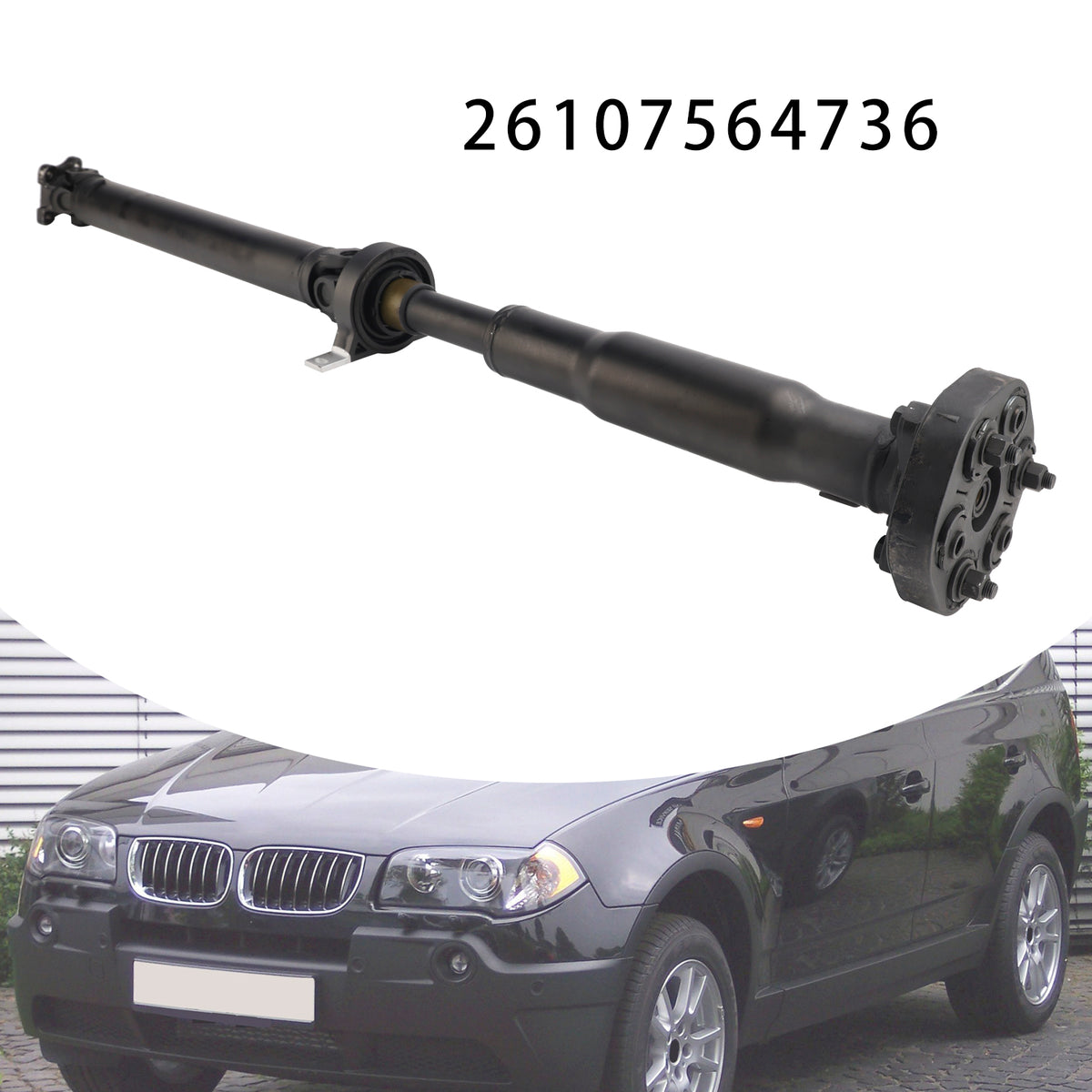 2009-2010 BMW X3 E83 L6 3.0L Rear Drive Shaft 26107564736 Generic ...