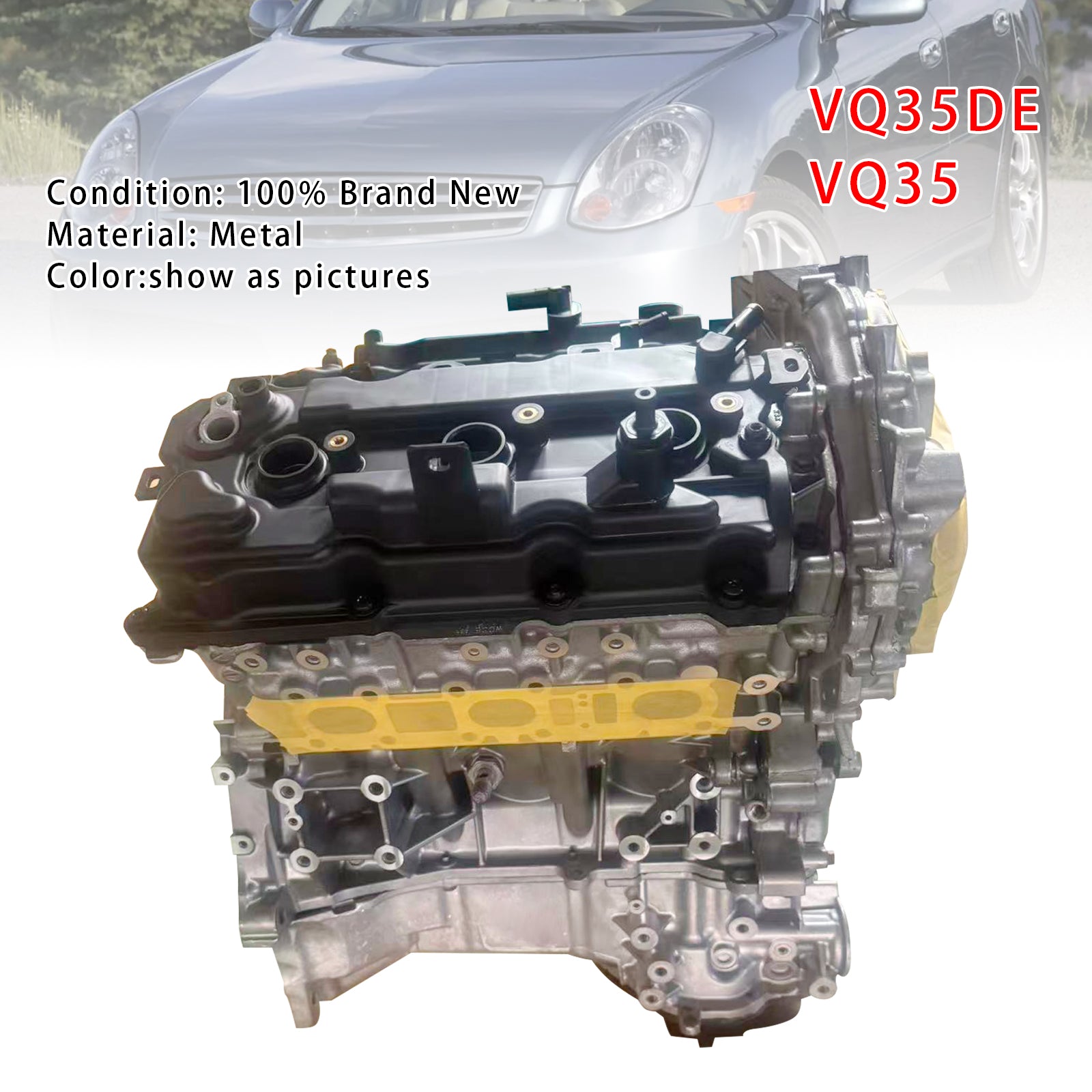 Brand New VQ35DE Motor Engine Block VQ35 For Nissan 350Z Infiniti G35 ...
