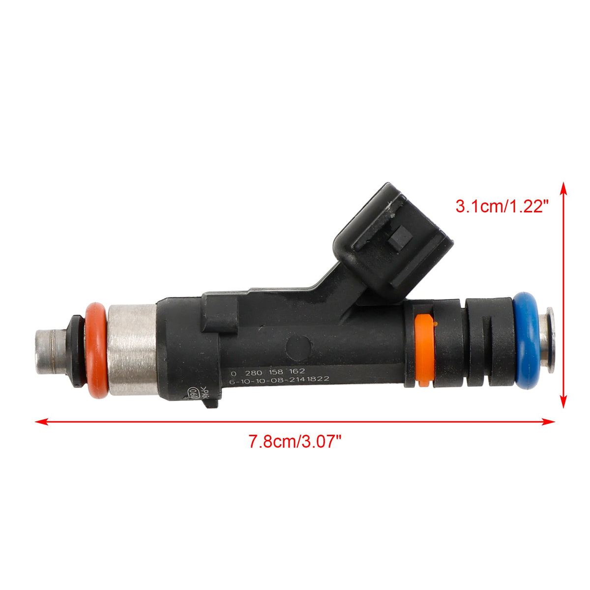 2010-2019 Ford Fusion 2.5L Fuel Injector 0280158162 9E5Z9F593A 822-112 ...