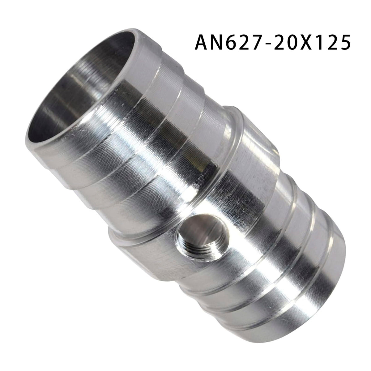 Radiator Hose Barb Coupler with 1/8" NPT Port 1-1/4" Steam Tube Adapte ...