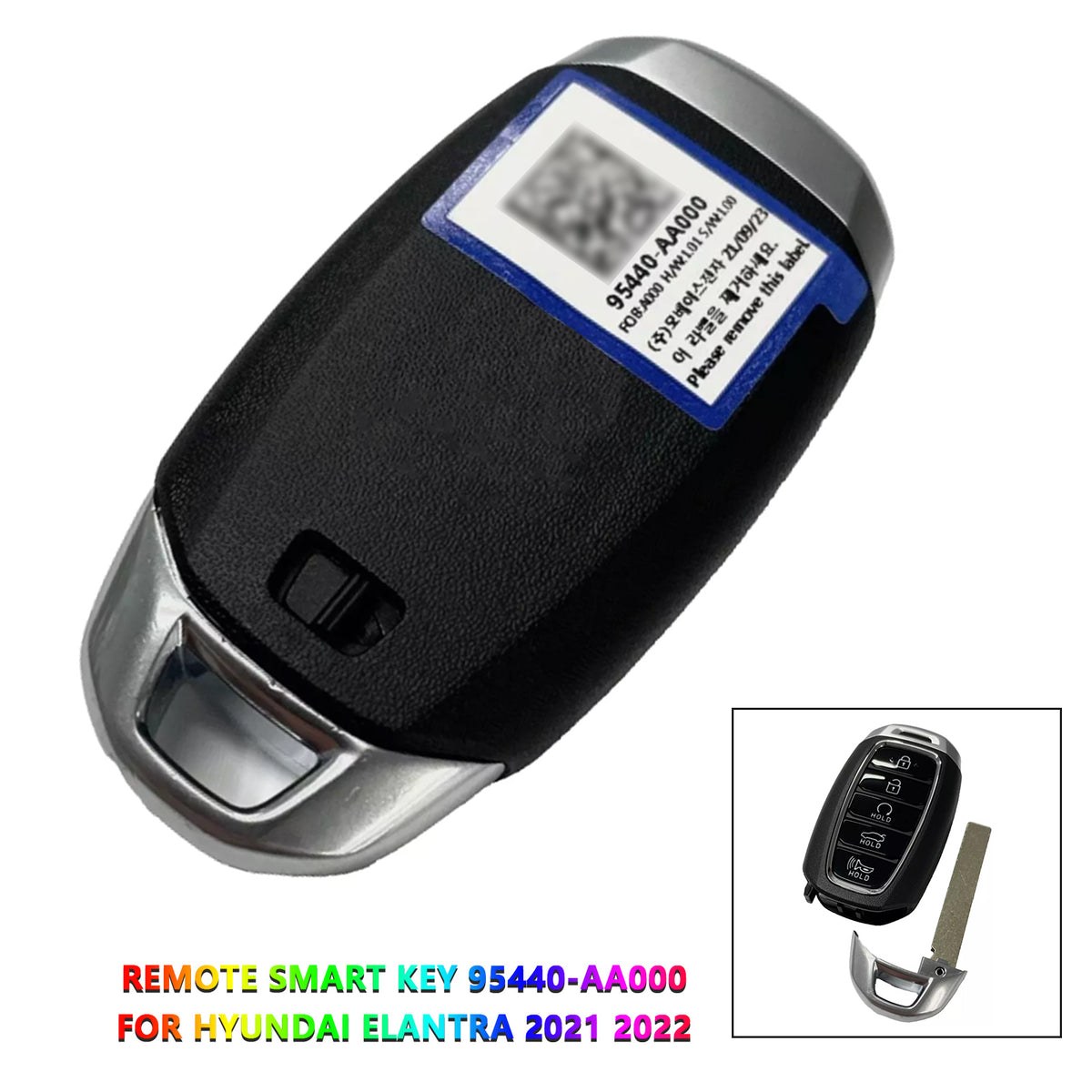 2021-2022 Hyundai Elantra Remote Smart Control Key 95440-AA000 Generic ...
