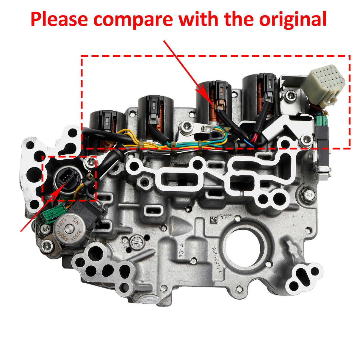 2012-2015 Nissan Versa CVT Transmission Valve Body RE0F11A JF015E Gene ...