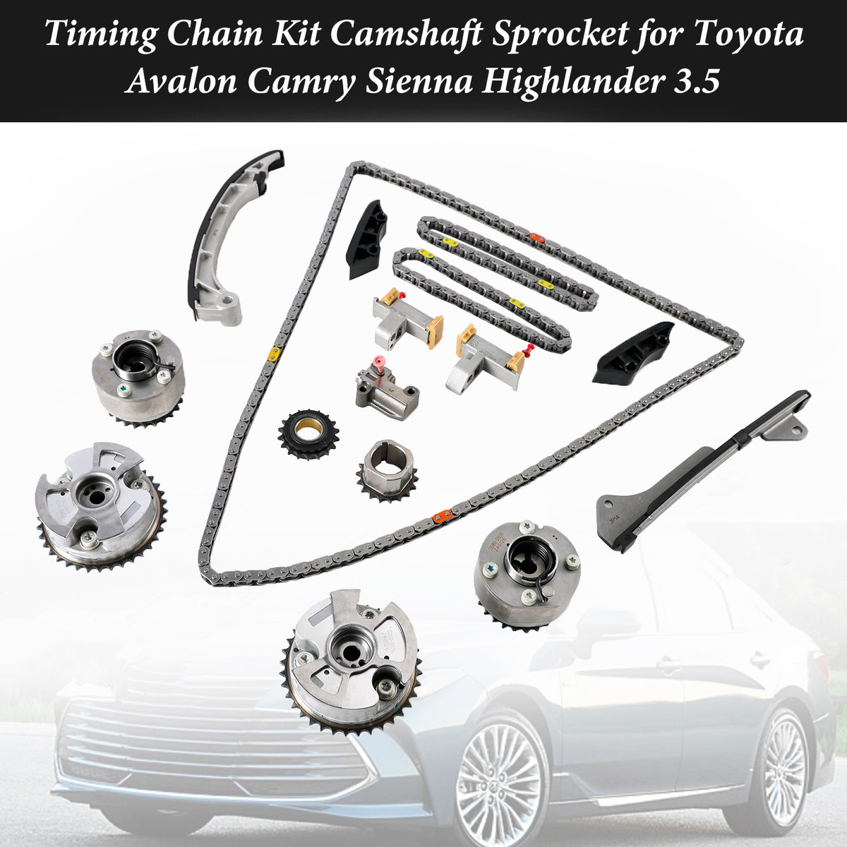 2007-2017 Toyota Camry Lexus ES350 3.5L Timing Chain Kit Camshaft Spro ...