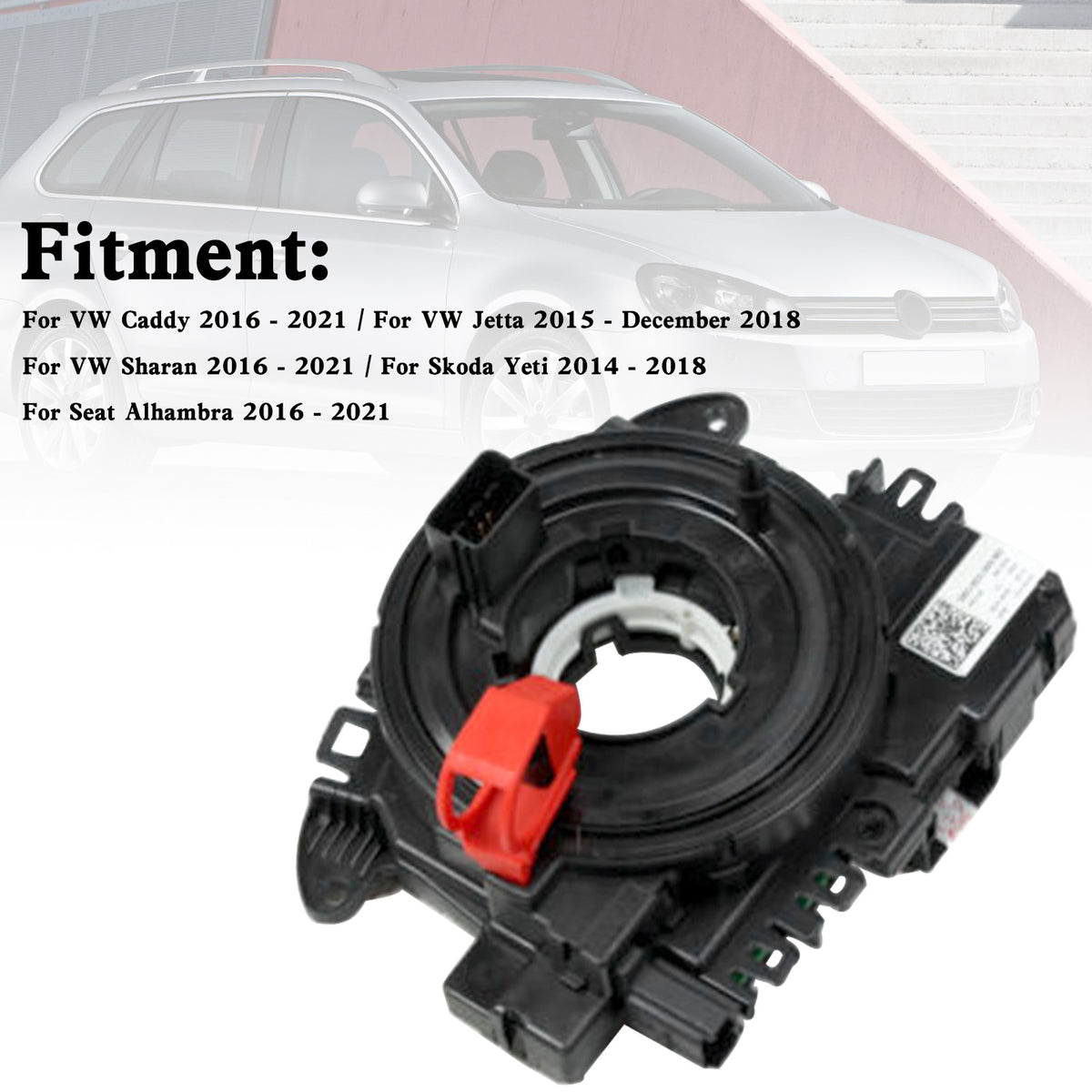 2016-2021 VW Sharan Steering Wheel Clock Spring 5K0953569BD Generic ...