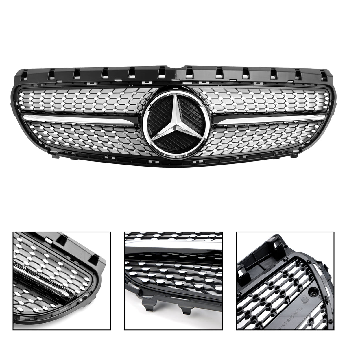 2015-2018 Mercedes Benz B-Class W246 Facelift Front Bumper Grill Grill ...