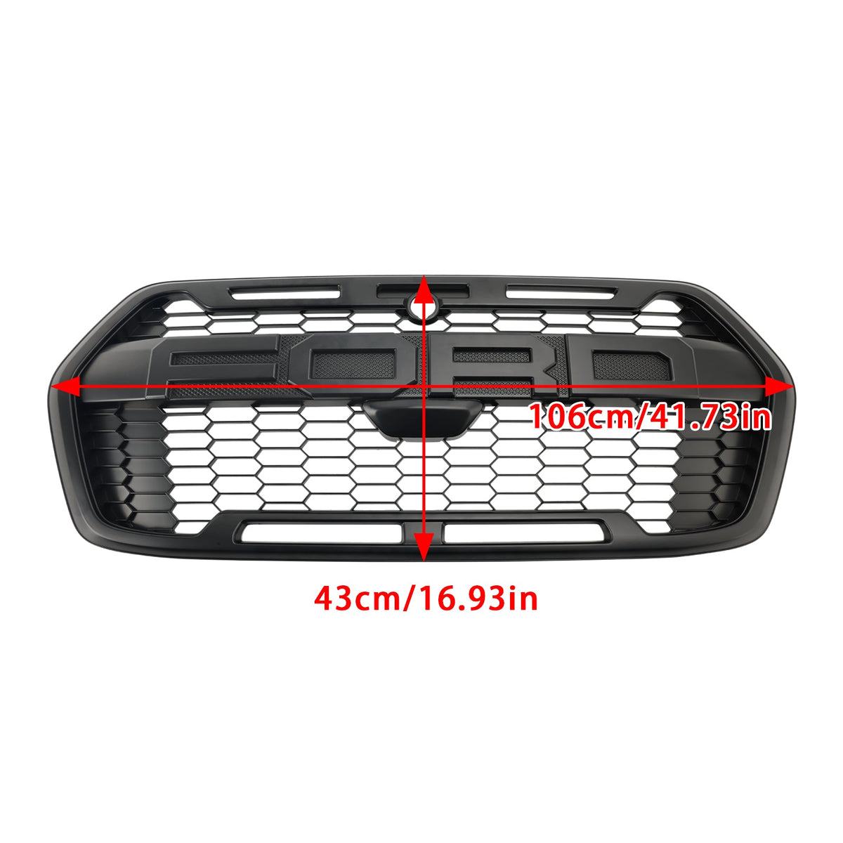 Transit MK8 2019+ Ford Trail Raptor Style Front Bumper Grille 2467809 ...