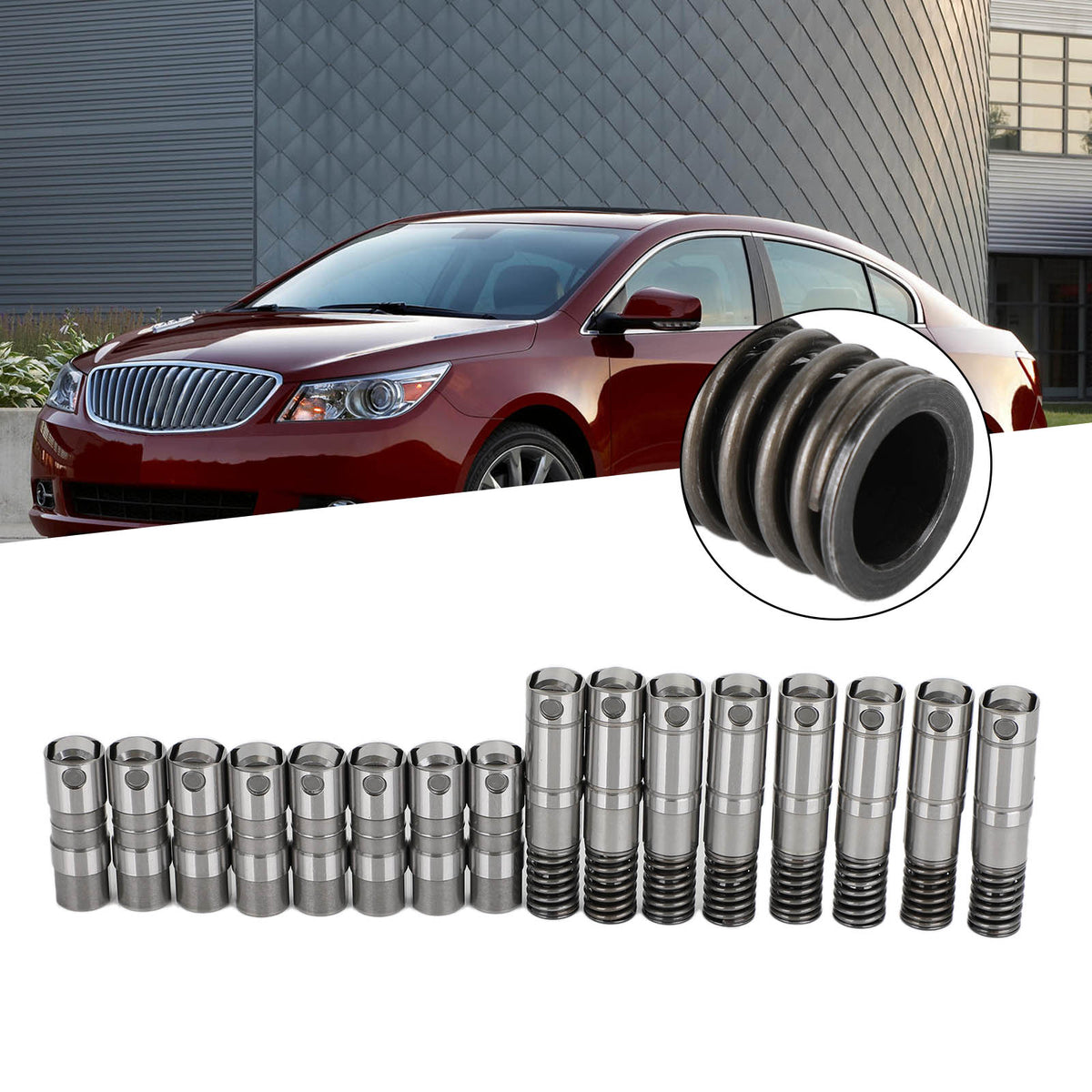 17122490 12645725 GM Chevrolet 5.3L 6.0L 16PCS Valve Lifters Active Fu ...