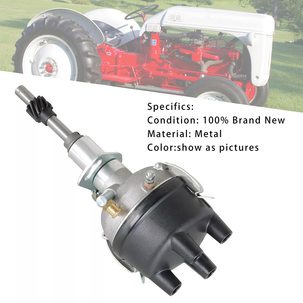 Ford Tractors Models 2N 8N 9N Distributor 8N12127B 1100-4999 Generic ...