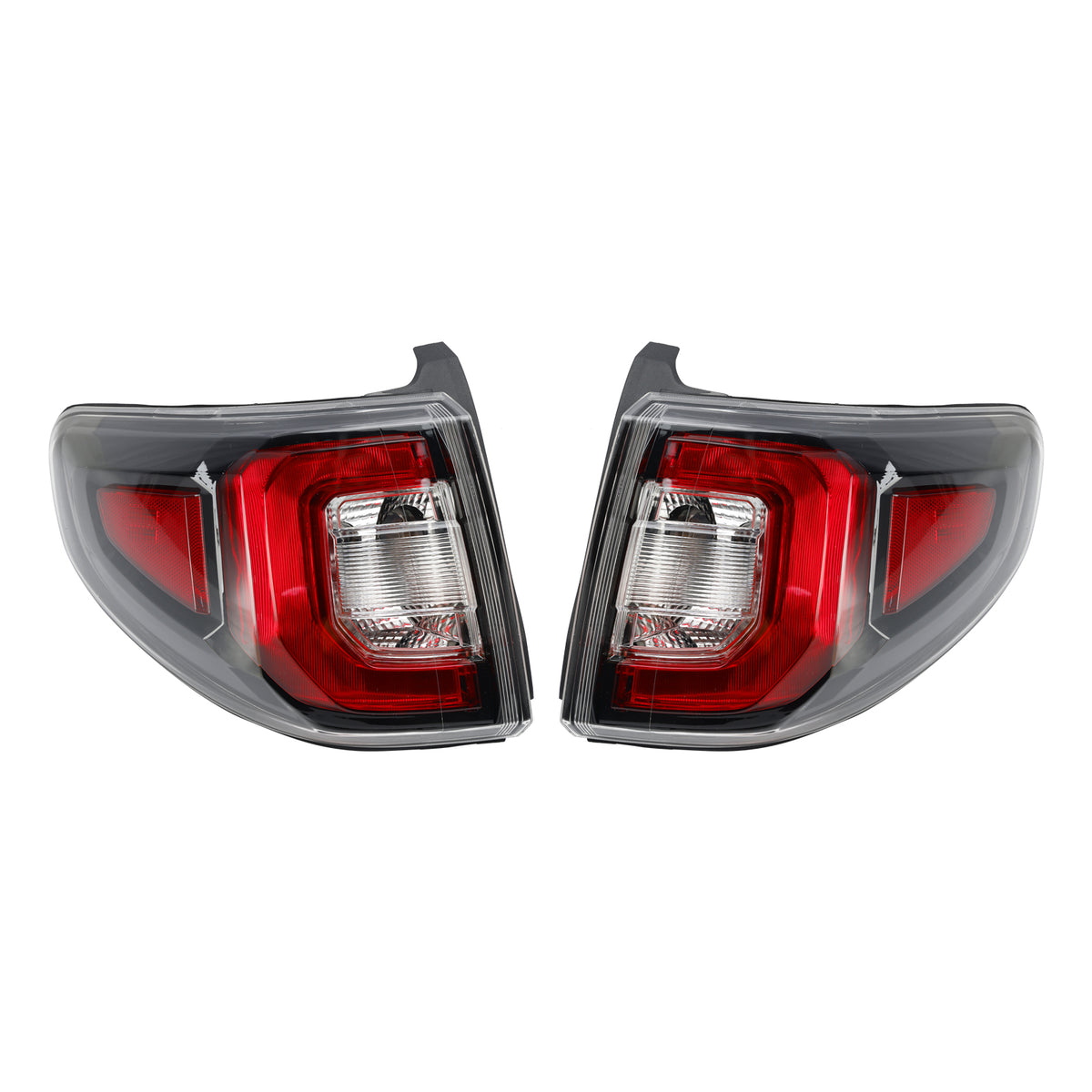 2013-2016 GMC Acadia (submodel: Denali, SLE, SLT) Left+Right Tail Ligh ...