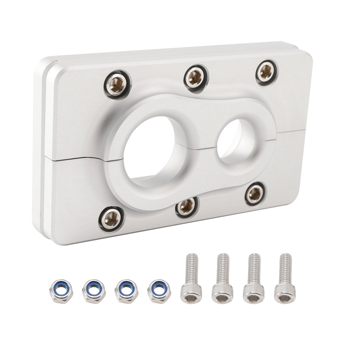 Aluminum Fire Wall Pass Through Raw Bracket For Holley Terminator x Ma ...