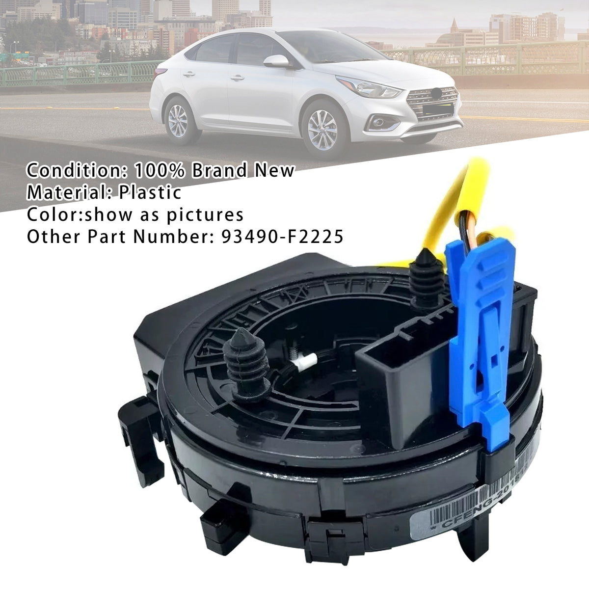 2024 Kia Forte Clock Spring 93490-F2225 93490G3140 Generic | UCarPart