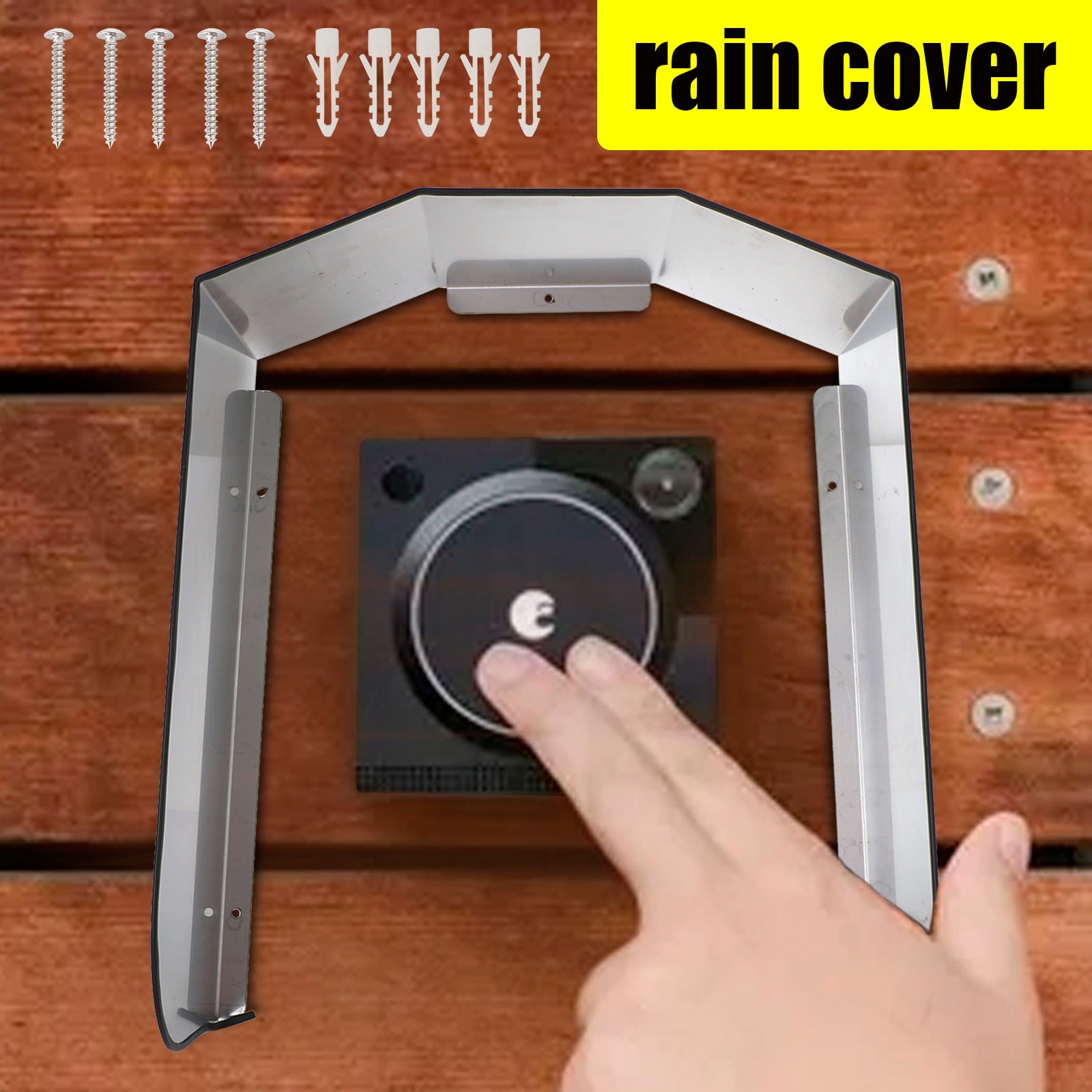 Stainless Steel Weather Protection Box Wall box Rain Cover Doorbell So ...