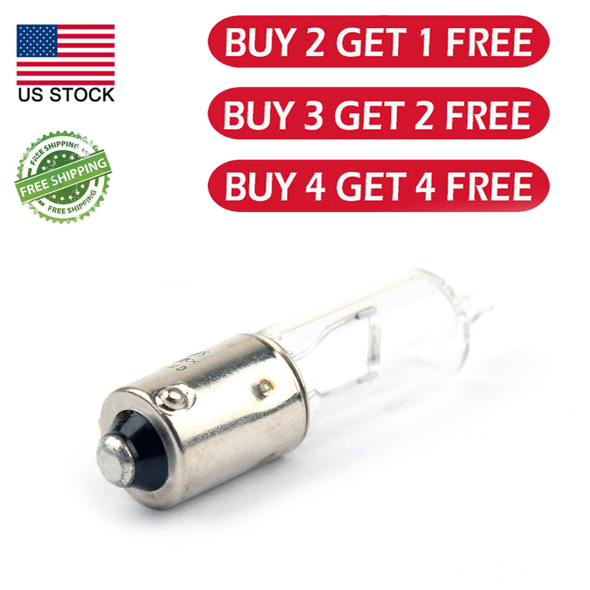 Philips 12356 H21W Halogen Lamp Bulb Light Backup BAY9s base 12V 21W B ...