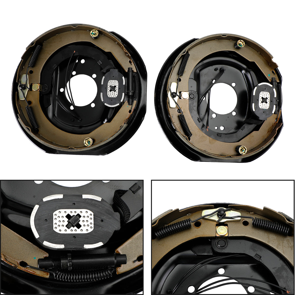 Electric Trailer Brake Kit-12"-Left and Right Hand Assemblies-5200 to ...