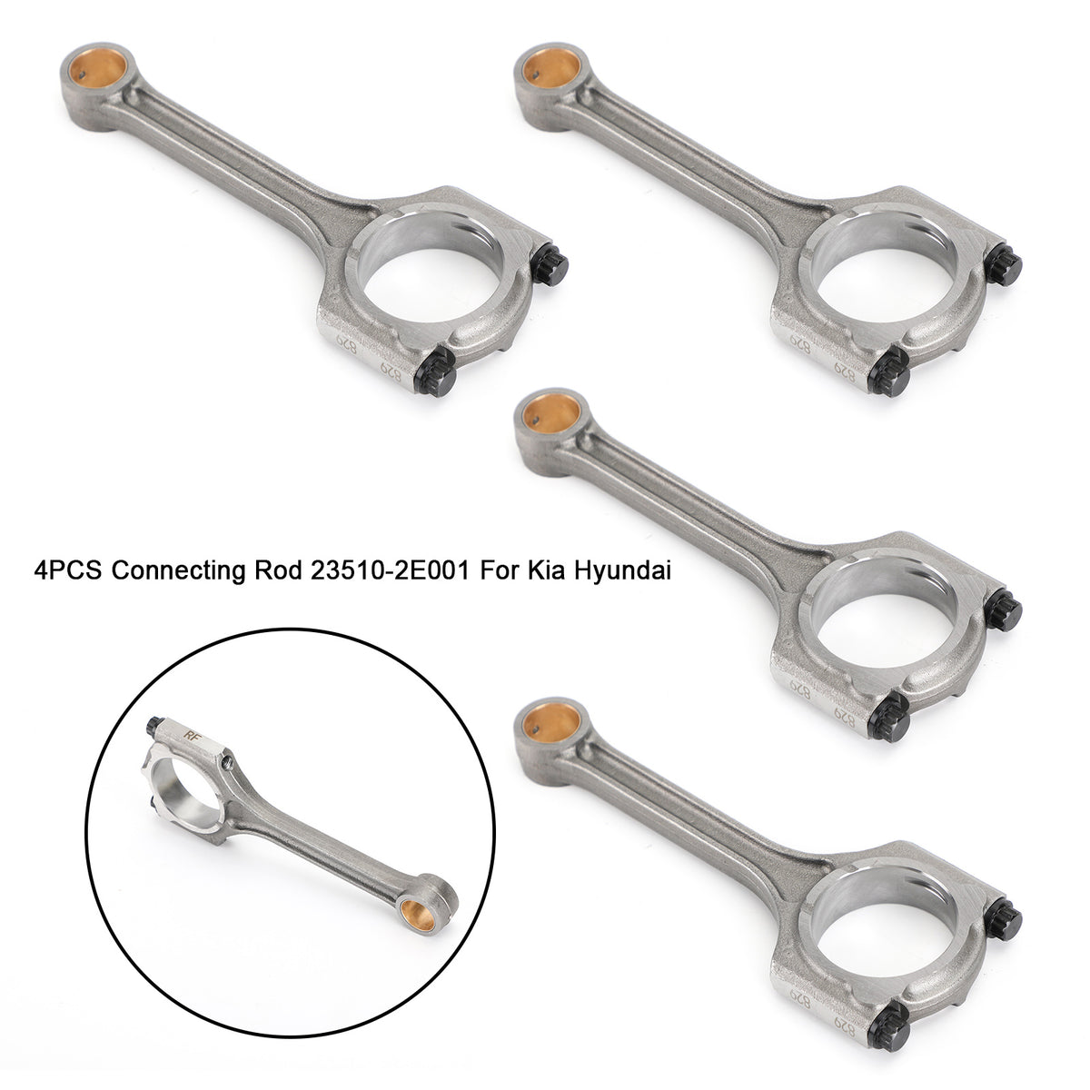 2012-2019 Kia Soul 2.0L 4PCS Connecting Rod 235102E001 23510-2E410, 23 ...