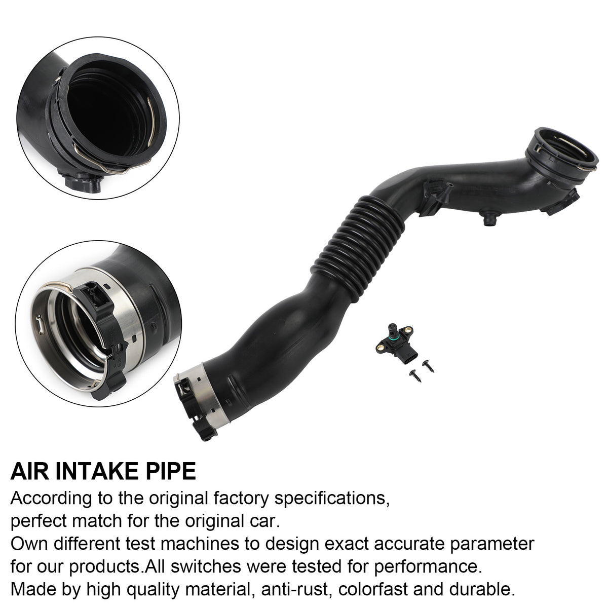 2013-2013 335i xDrive Sedan BMW Intercooler Air Intake Duct Charge Pip ...