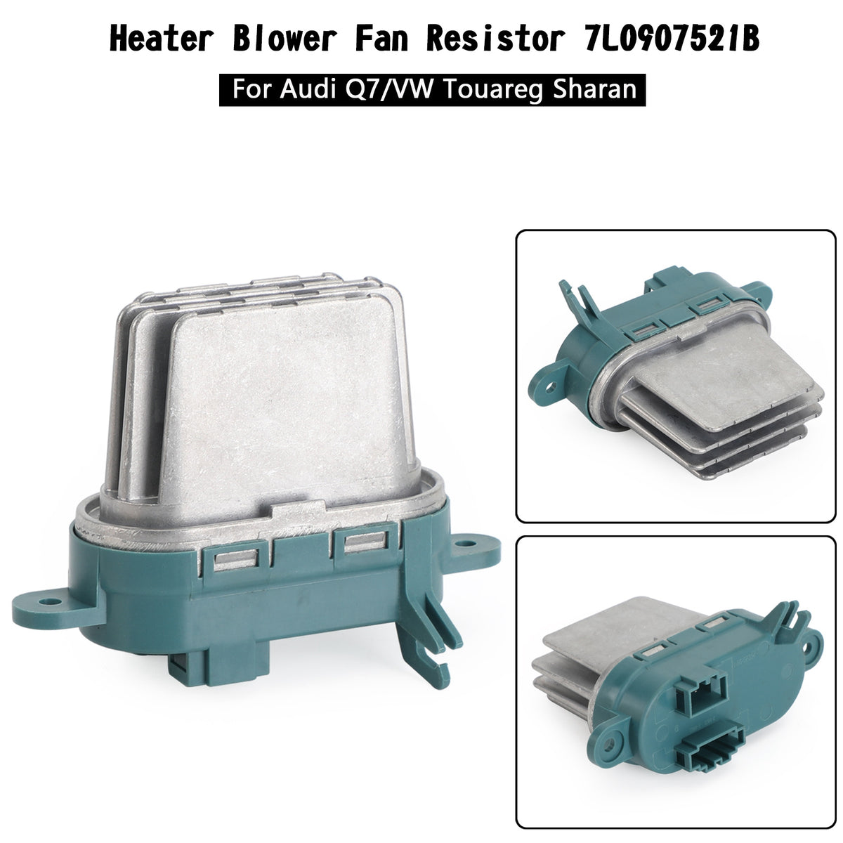 Audi Q7/VW Touareg Sharan Heater Blower Fan Resistor 7L0907521B Generi ...