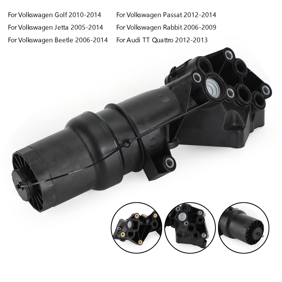 2005-2014 Volkswagen Jetta Oil Filter Housing 07K115397E 07K115397A 07 ...
