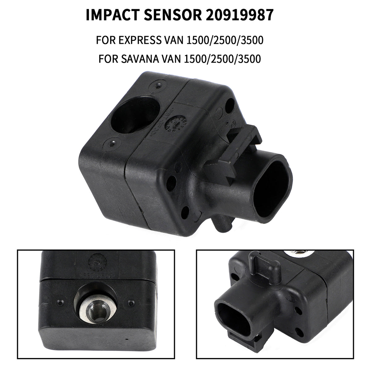 2008-2015 Chevrolet Express 2500 3500 Impact Airbag Sensor Left or Rig ...
